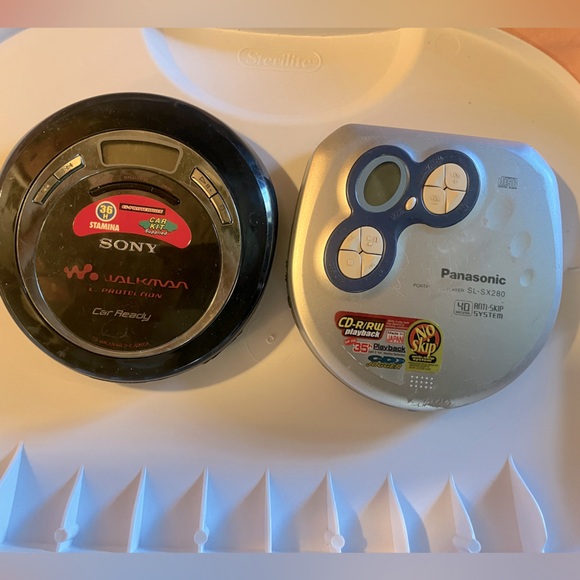 Sony | Media | Retro 20 Walkman Cd Player Sony Model Dej626ck Panasonic ...